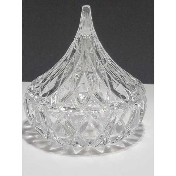 Godinger | Dining | Godinger Crystal Famous Hersheys Kiss Crystal Candy ...